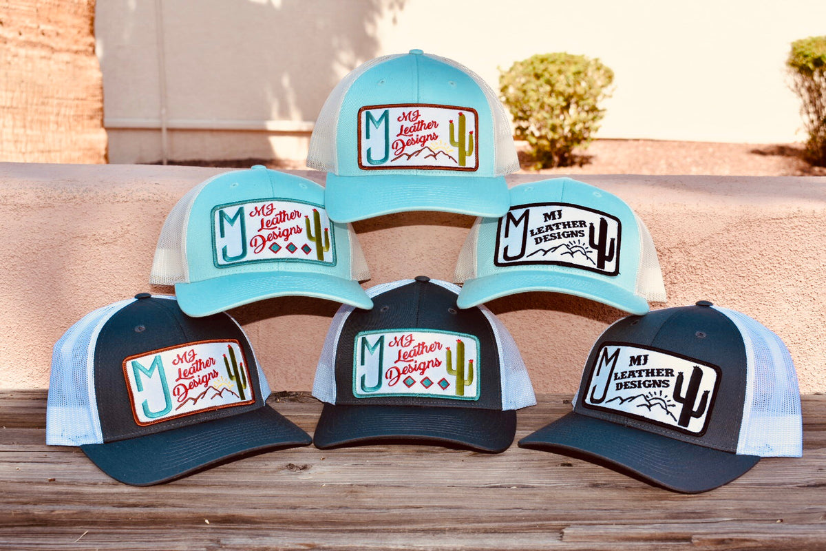 MJ Logo Hats – MJ Leather Designs